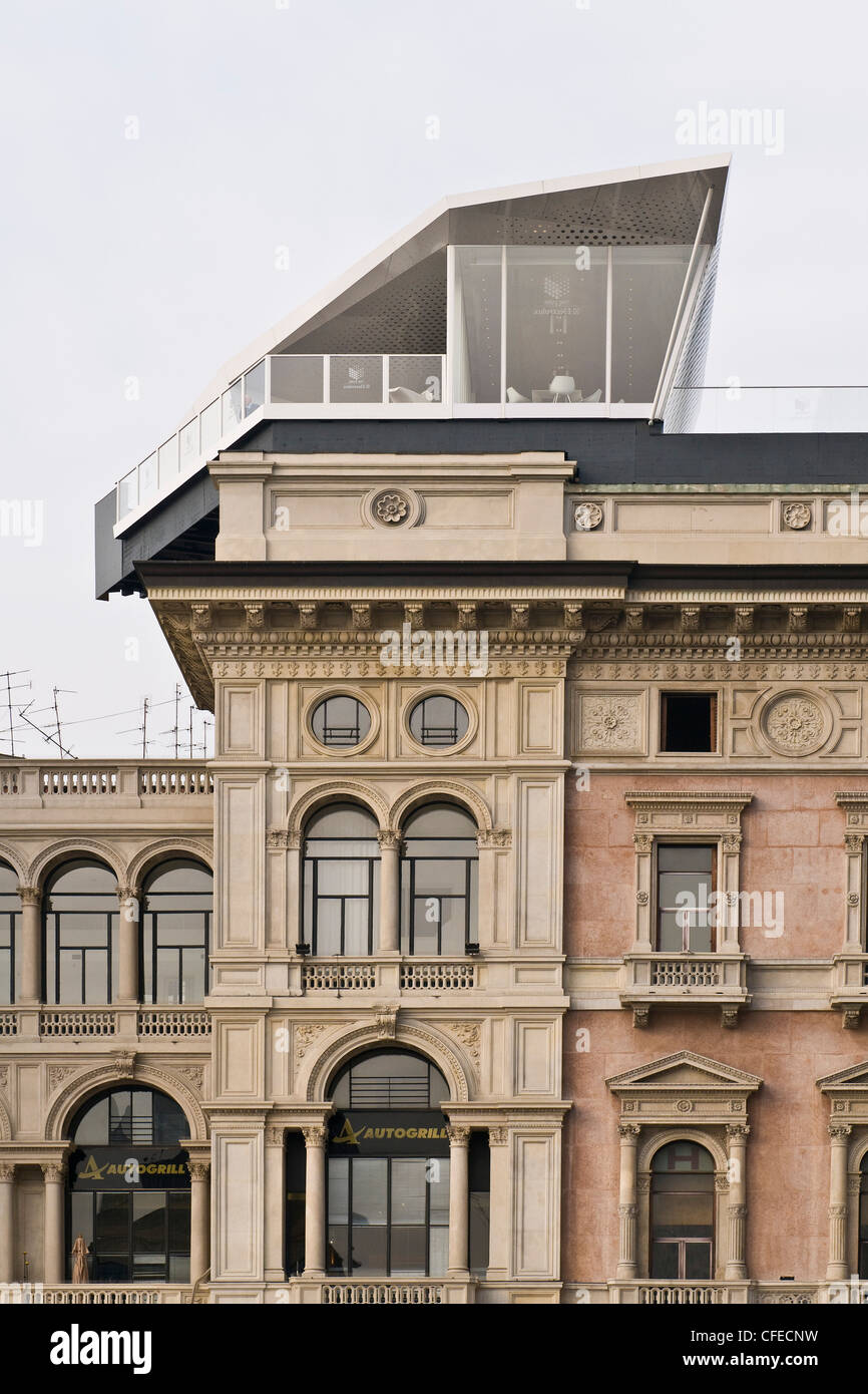 The Cube, Milan, Italy Stock Photo - Alamy