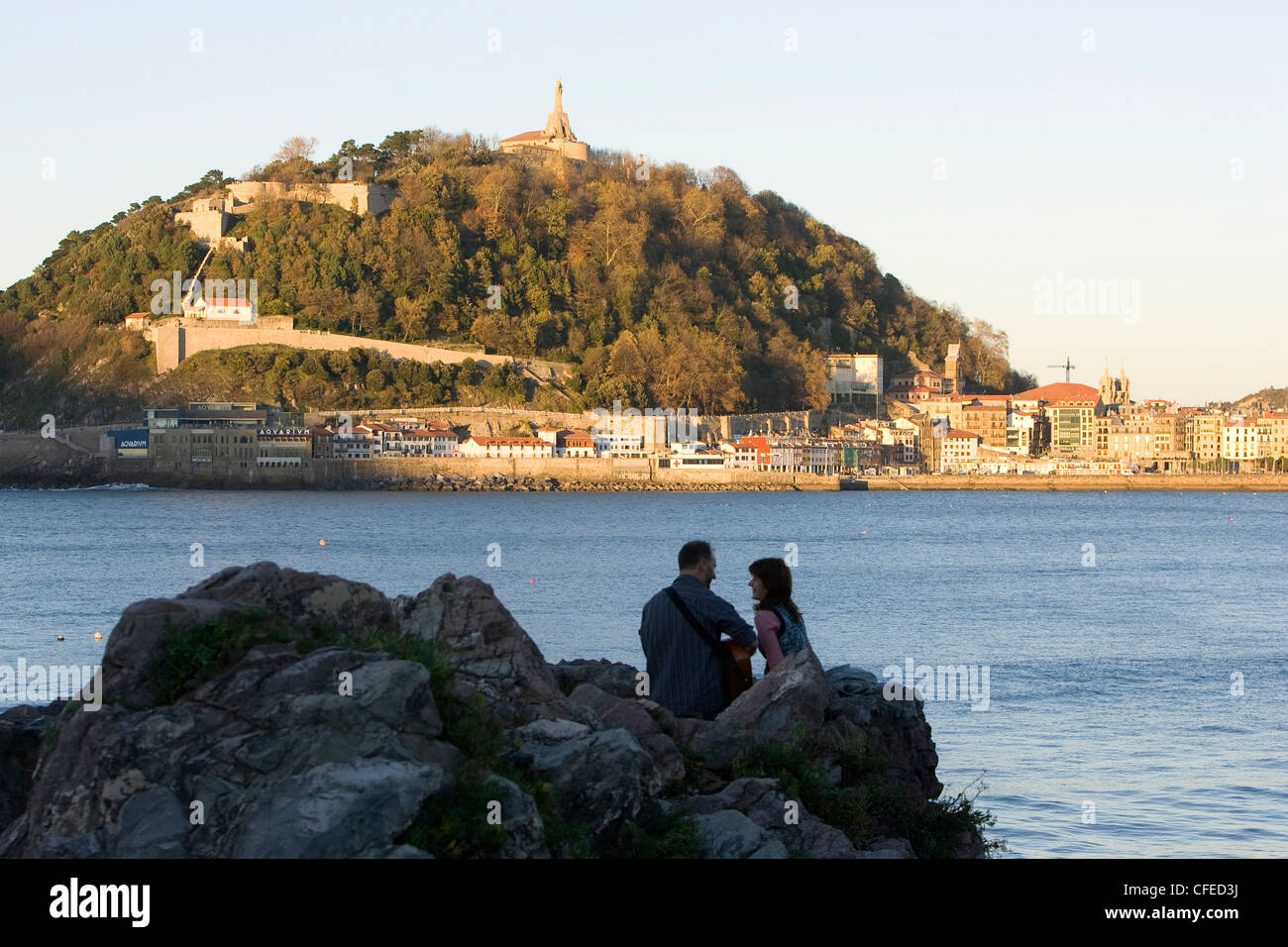 Monte Urgull, Donostia San Sebastian, Basque, Spain Stock Photo - Alamy