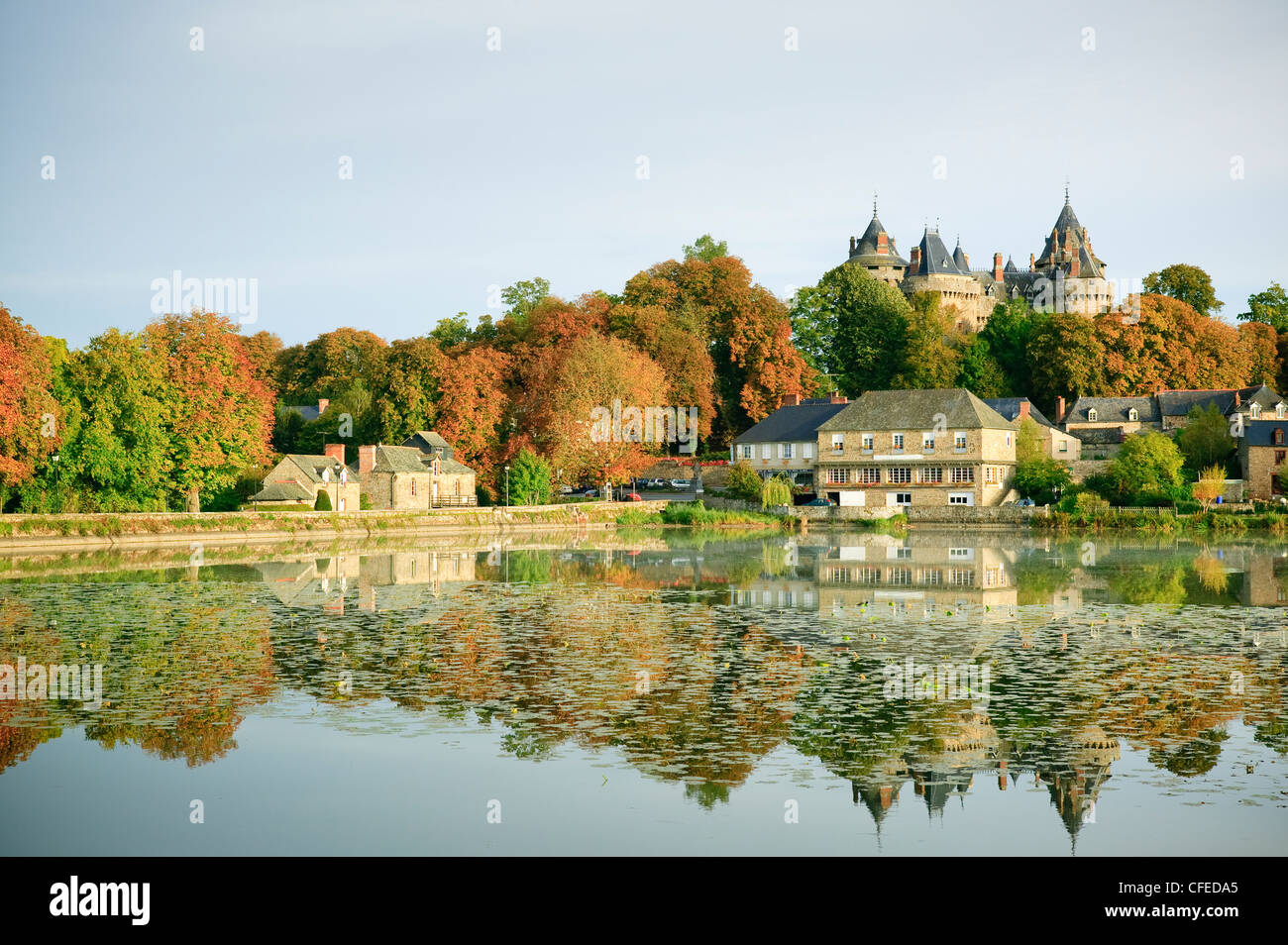 Chateau de Combourg Combourg Ille-et-Vilaine Brittany France Stock ...