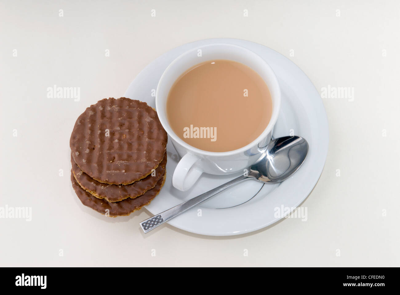 Time for tea. A nice cup of tea ready and waiting to refresh with some ...