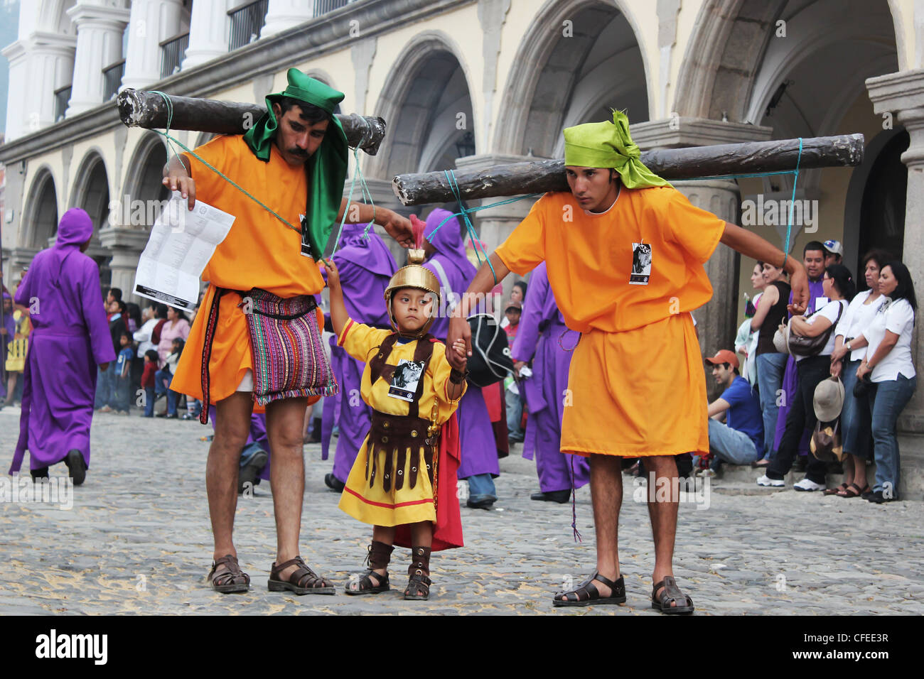 Traditions in Guatemala for Easter "Holy Week Stock Photo - Alamy