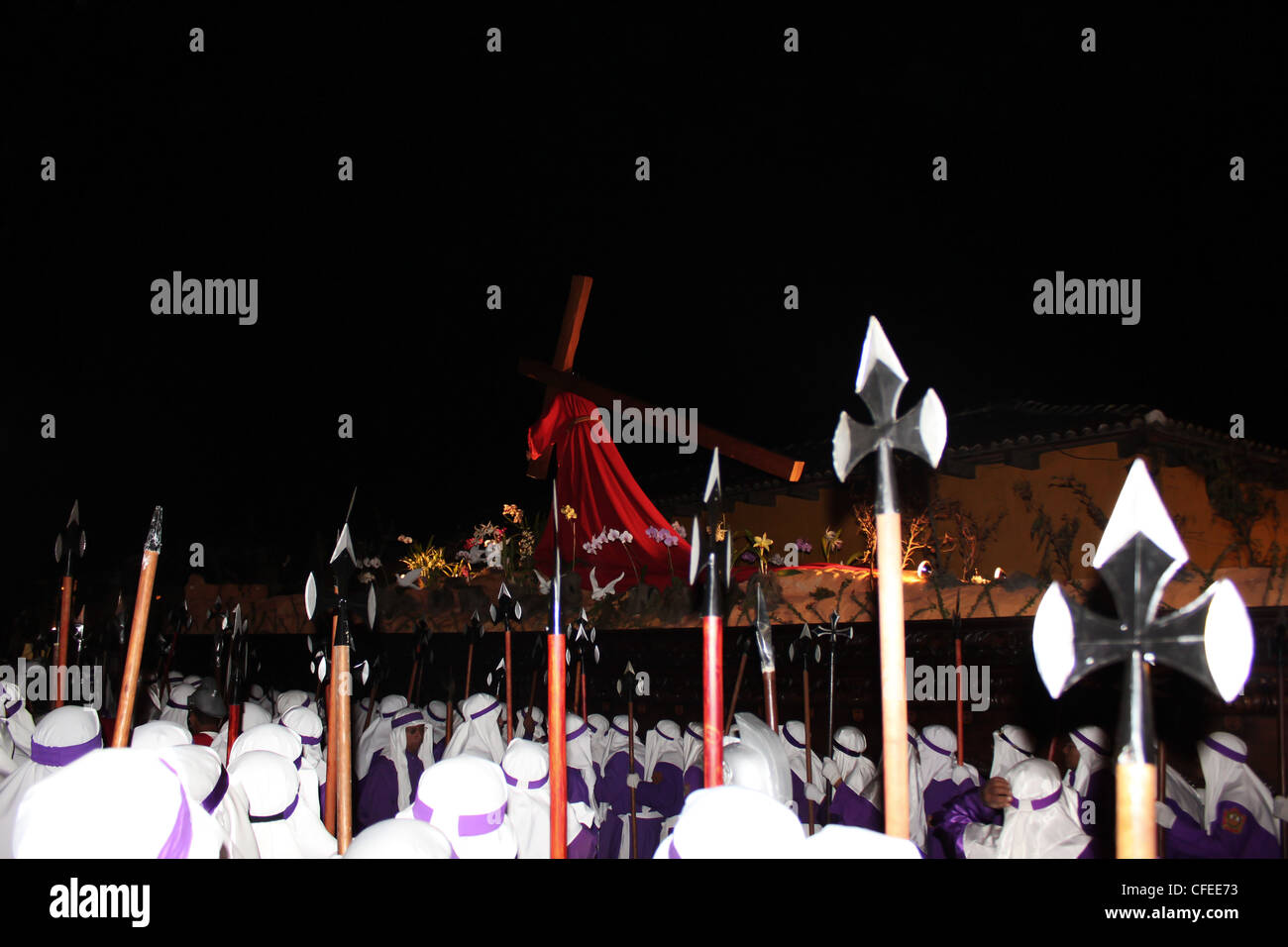 Jesus Procession Early Morning Stock Photo - Alamy