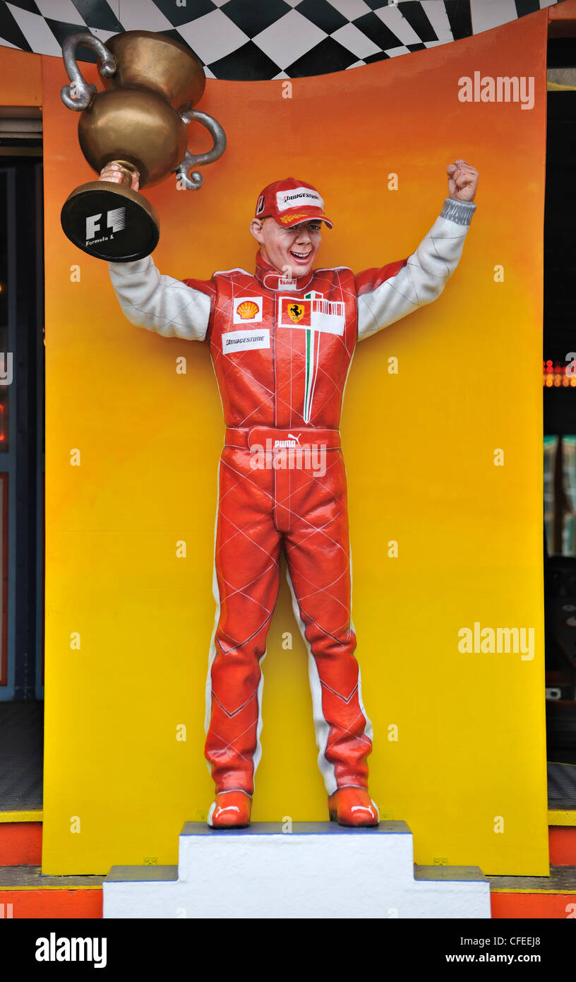 Formula 1 winner statue, Prater, Vienna, Austria Stock Photo - Alamy