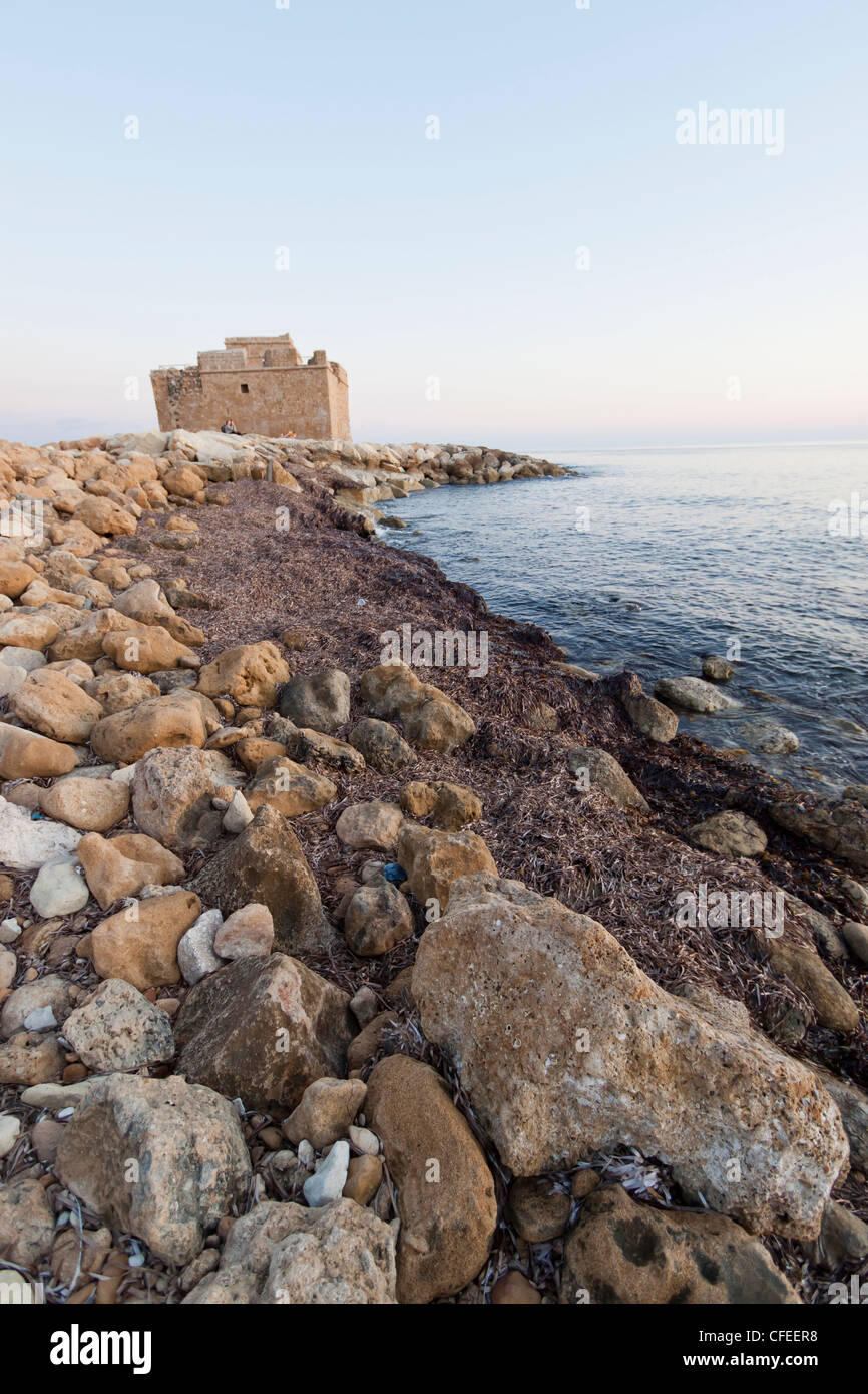 Medieval castle in Paphos Stock Photo - Alamy