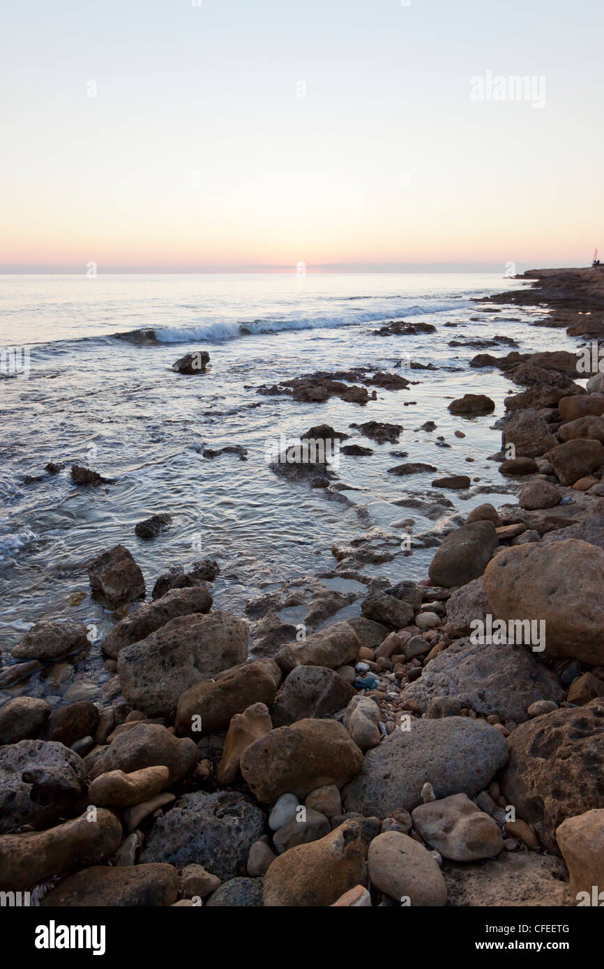 Sunset paphos cyprus hi-res stock photography and images - Alamy
