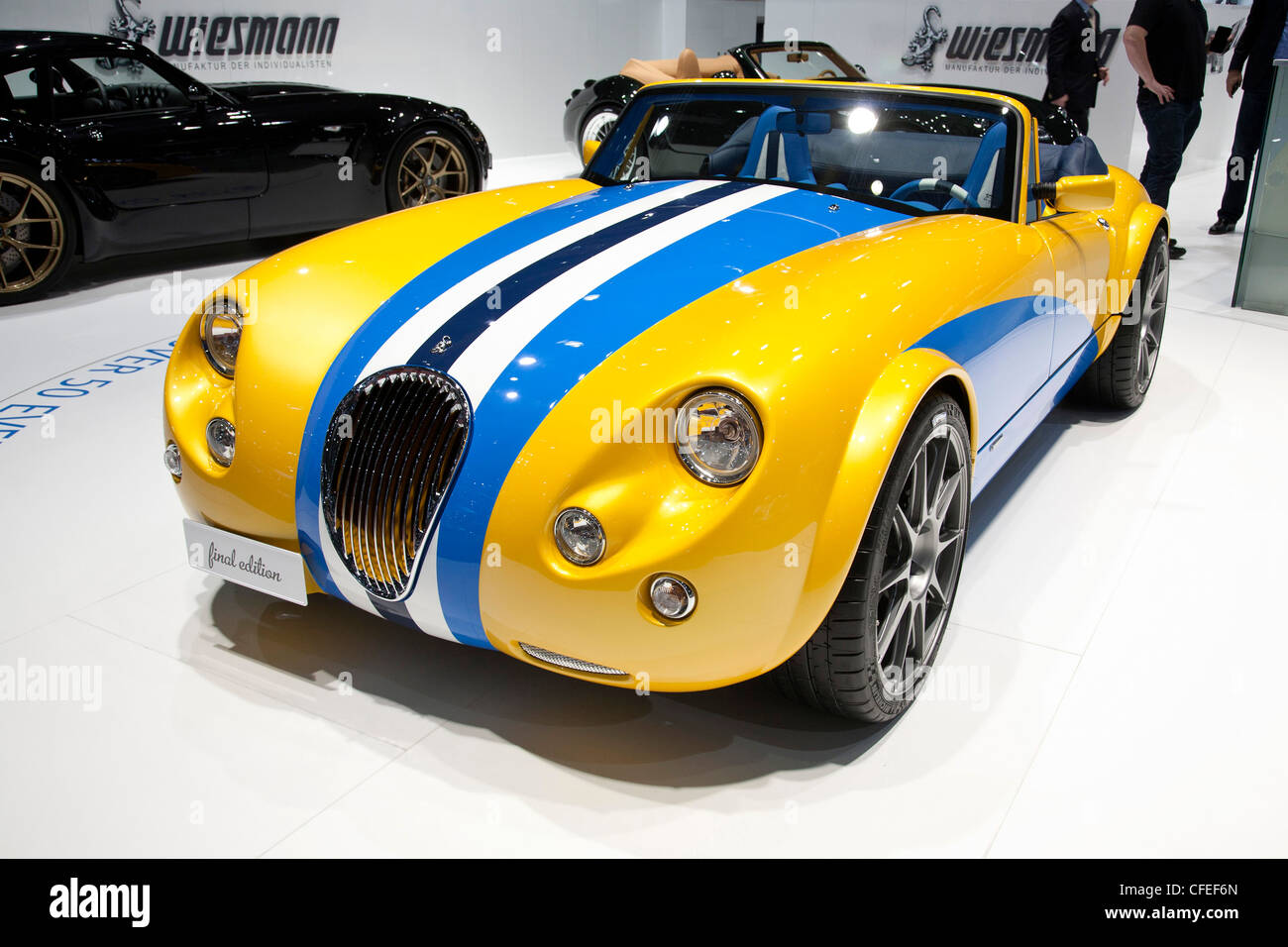 Wiesmann MF3 Roadster Final Edition on display at the Geneva Motor Show ...