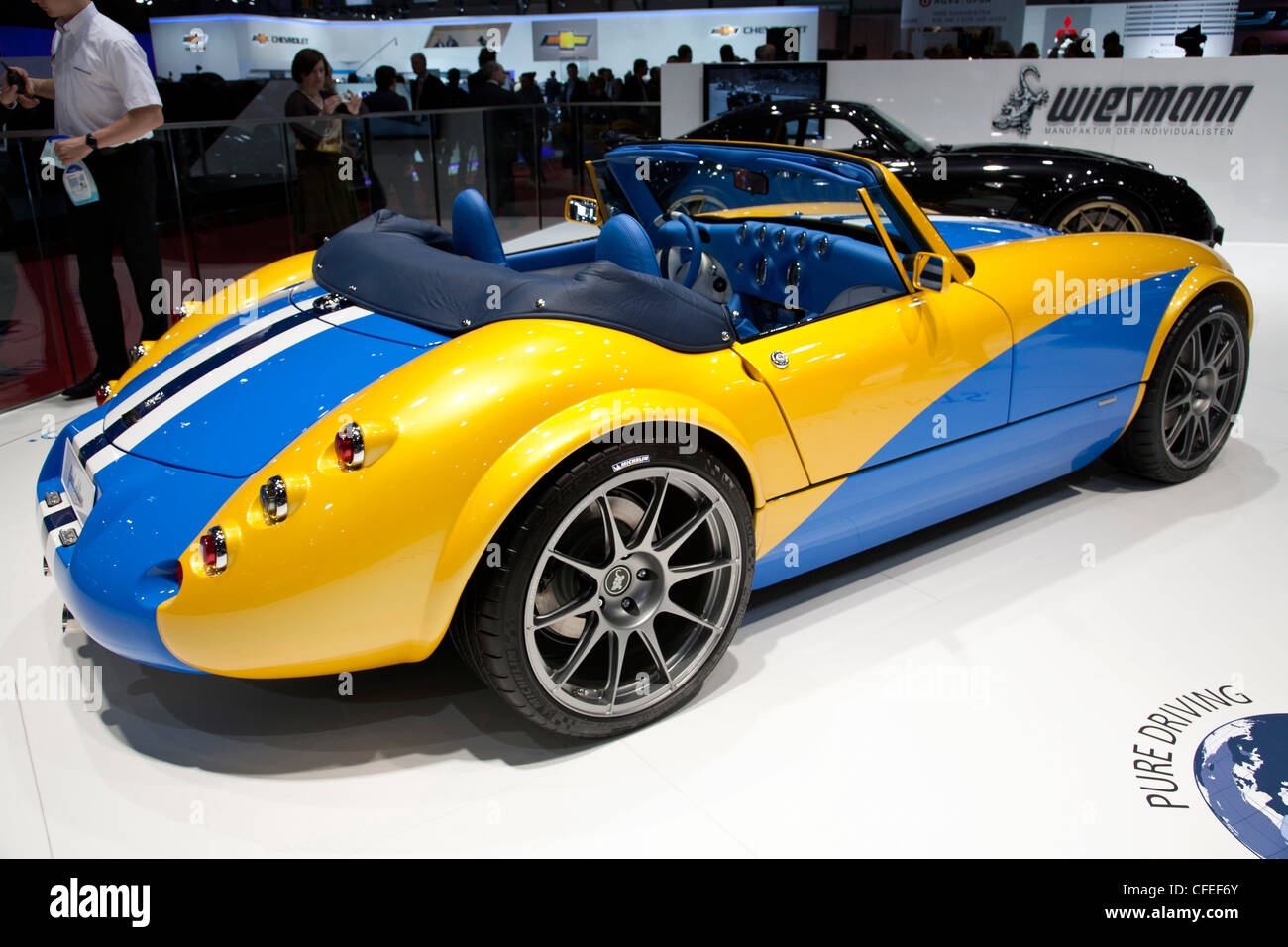 Wiesmann MF3 Roadster Final Edition on display at the Geneva Motor Show ...
