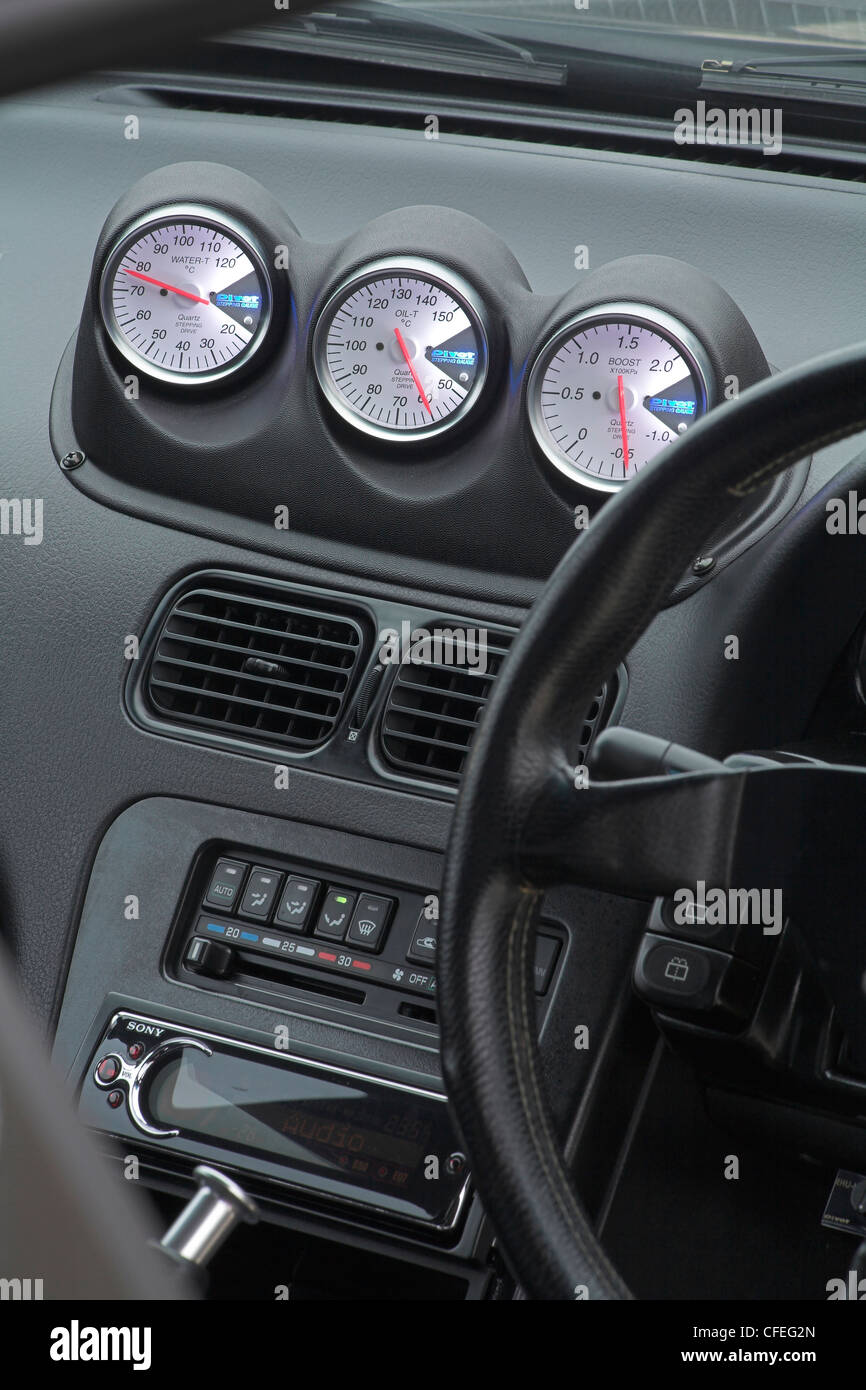 Custom car dash High Resolution Stock Photography and Images - Alamy