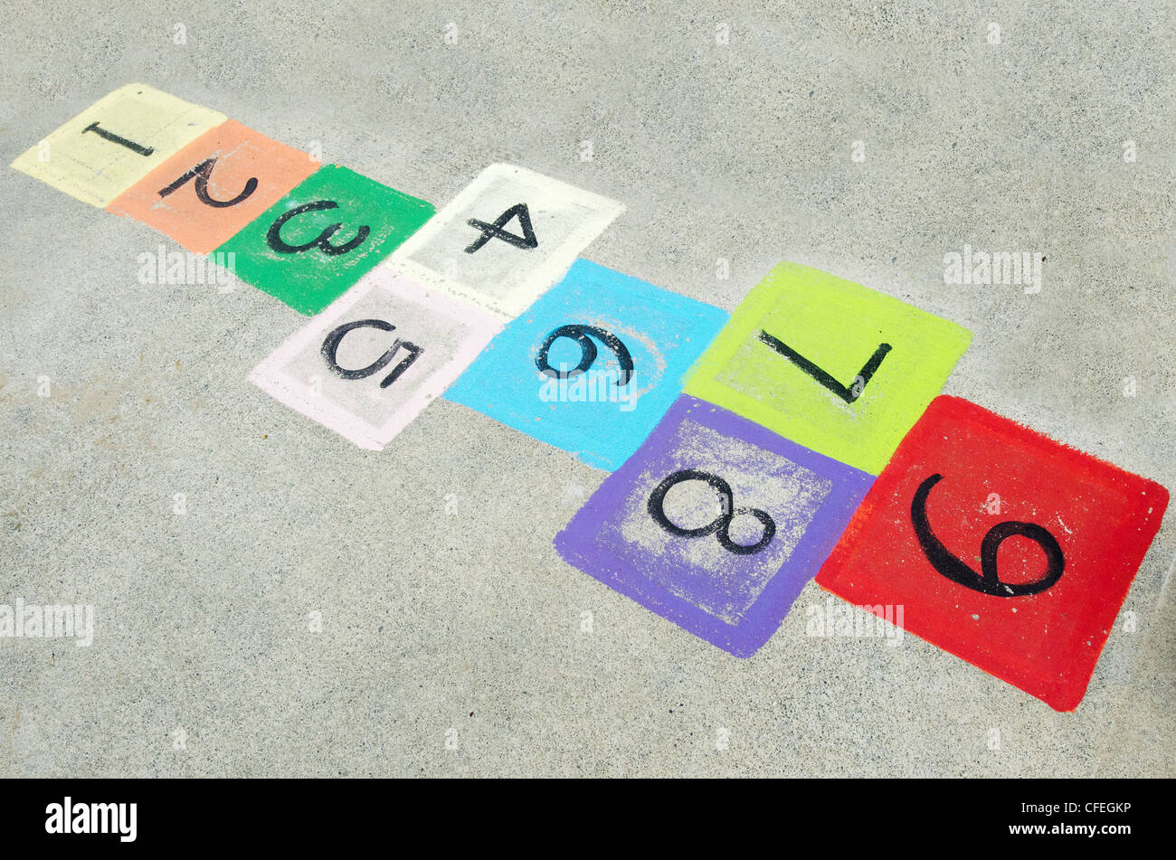 Hop Scotch High Resolution Stock Photography and Images - Alamy