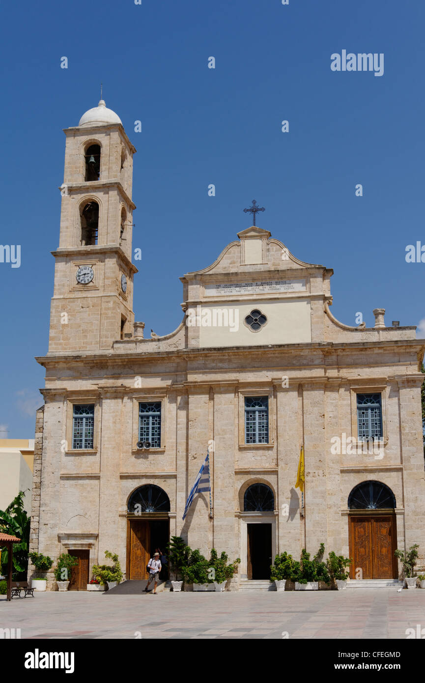 View of Greek Orthodox Cathedral which dates from 1860 and is located ...