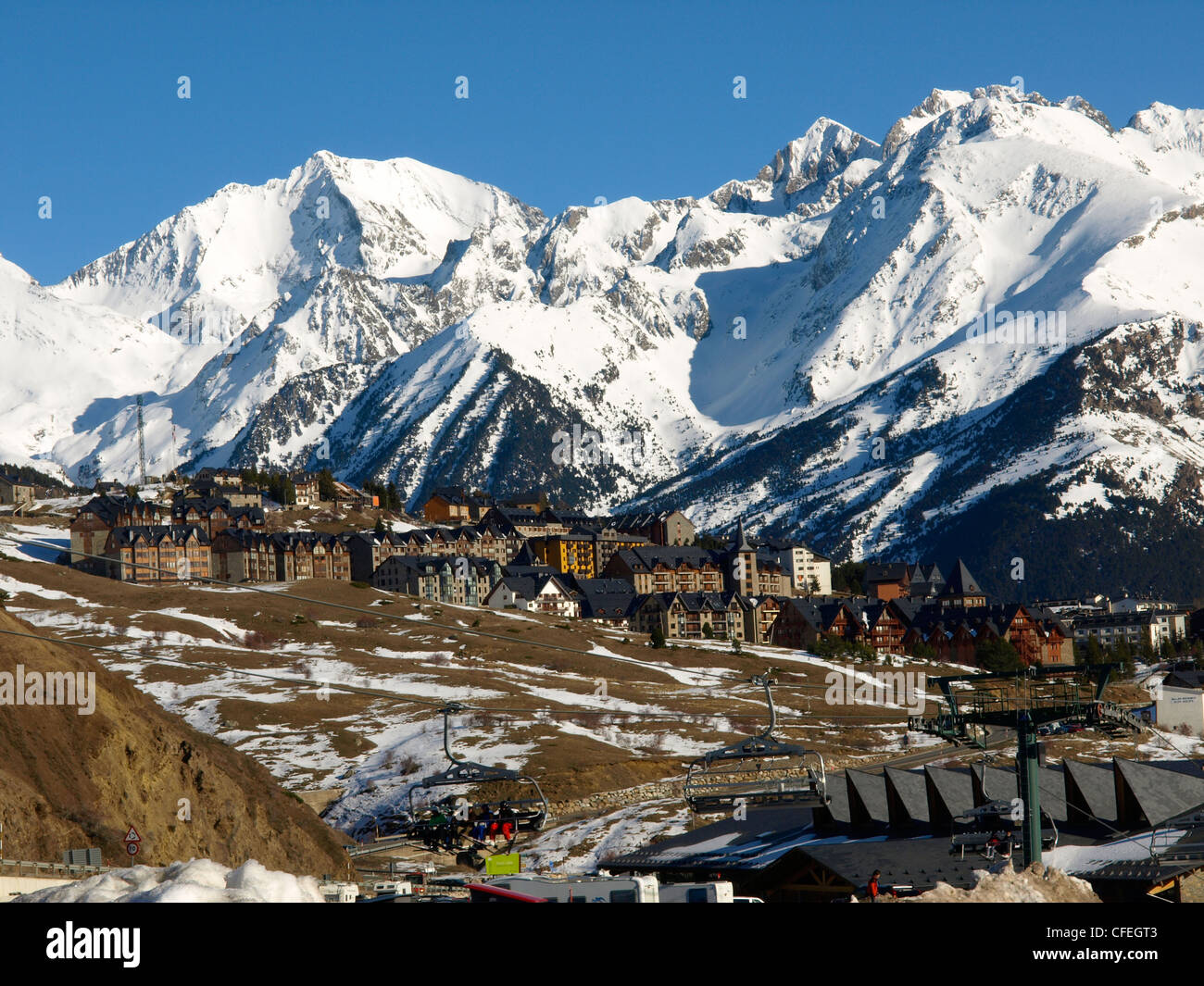 Landscape of the pyrenees hi-res stock photography and images - Alamy