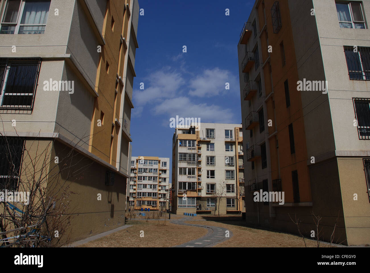 apartment buildings in Beijing Stock Photo - Alamy