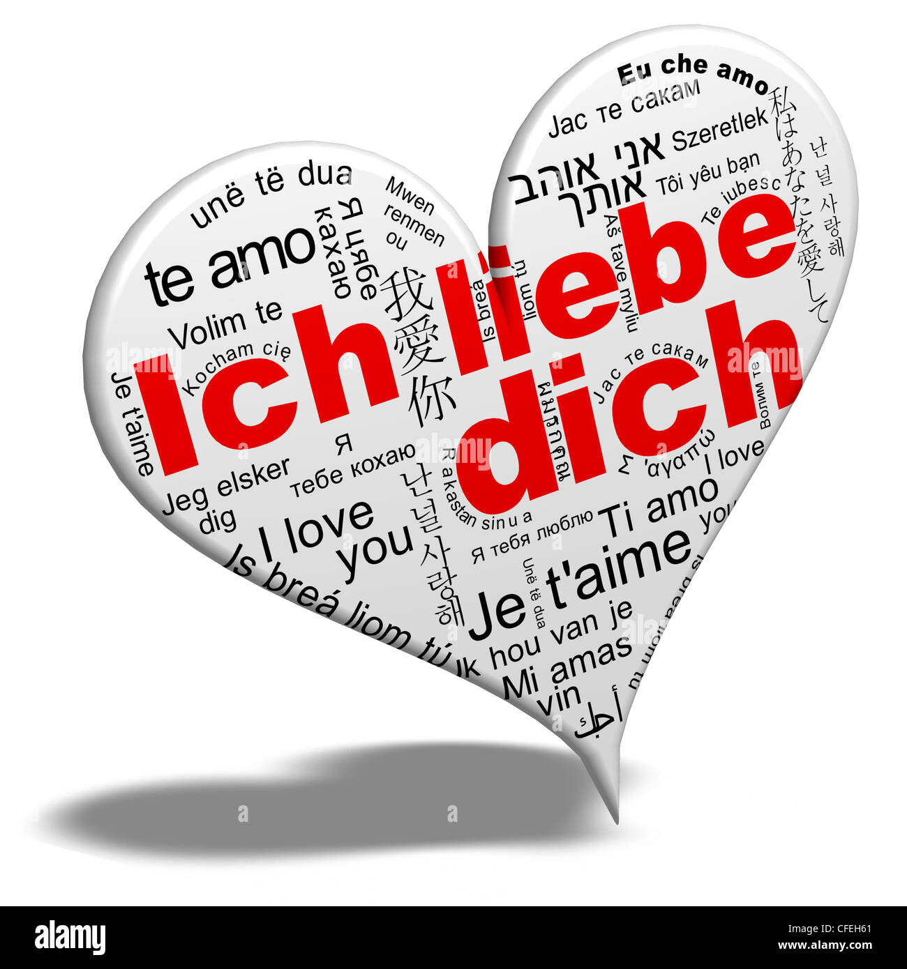 Animated word love hi-res stock photography and images - Alamy