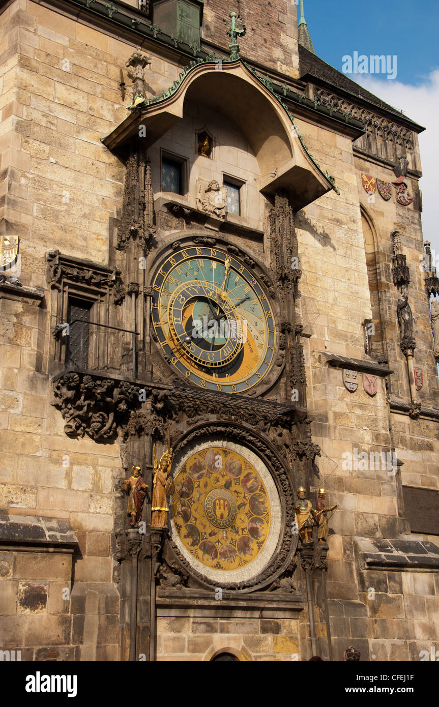 Astronomical Clock, Old Town Square, Prague Stock Photo - Alamy