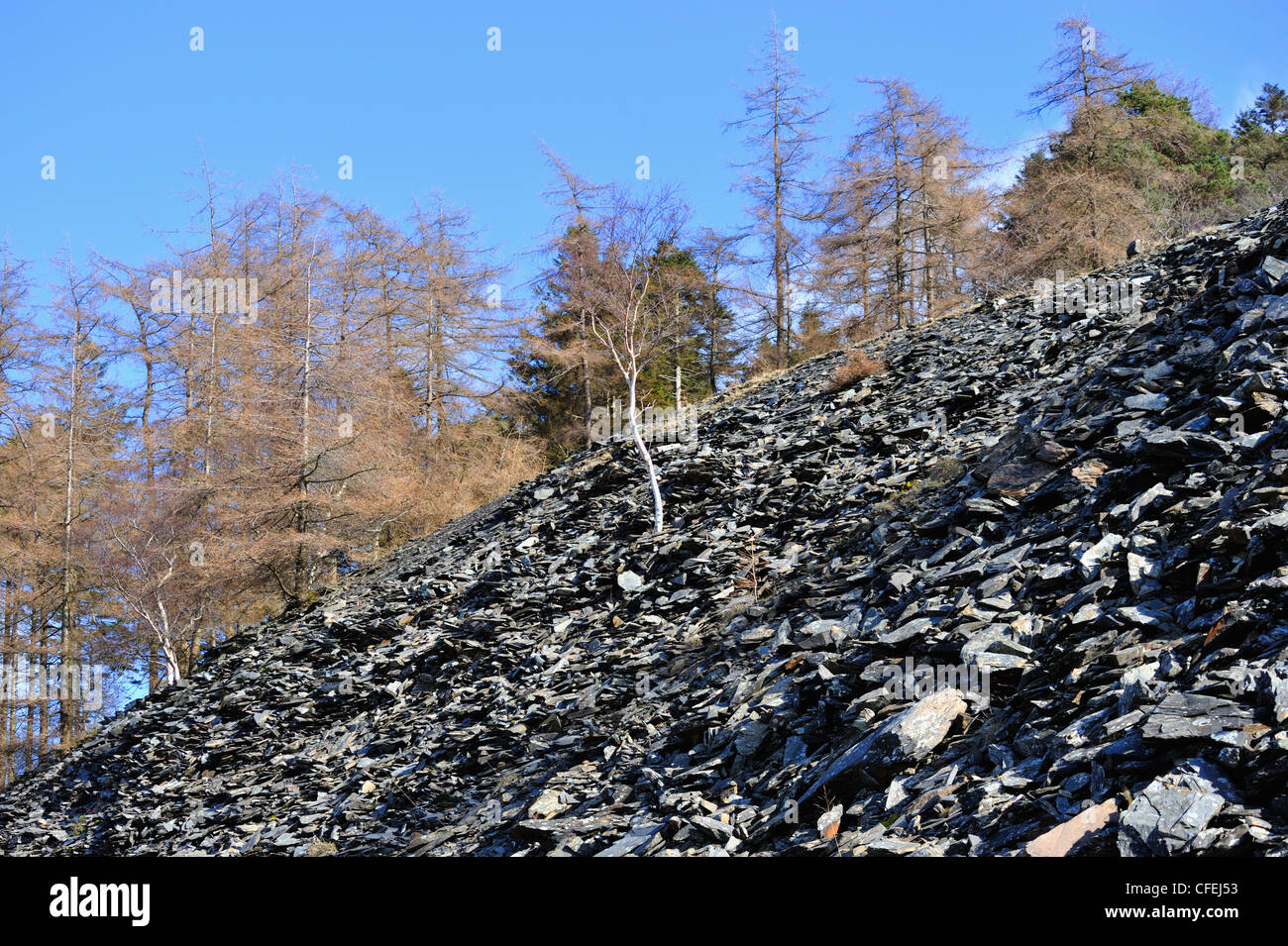 Disused quarry lake district england hi-res stock photography and ...