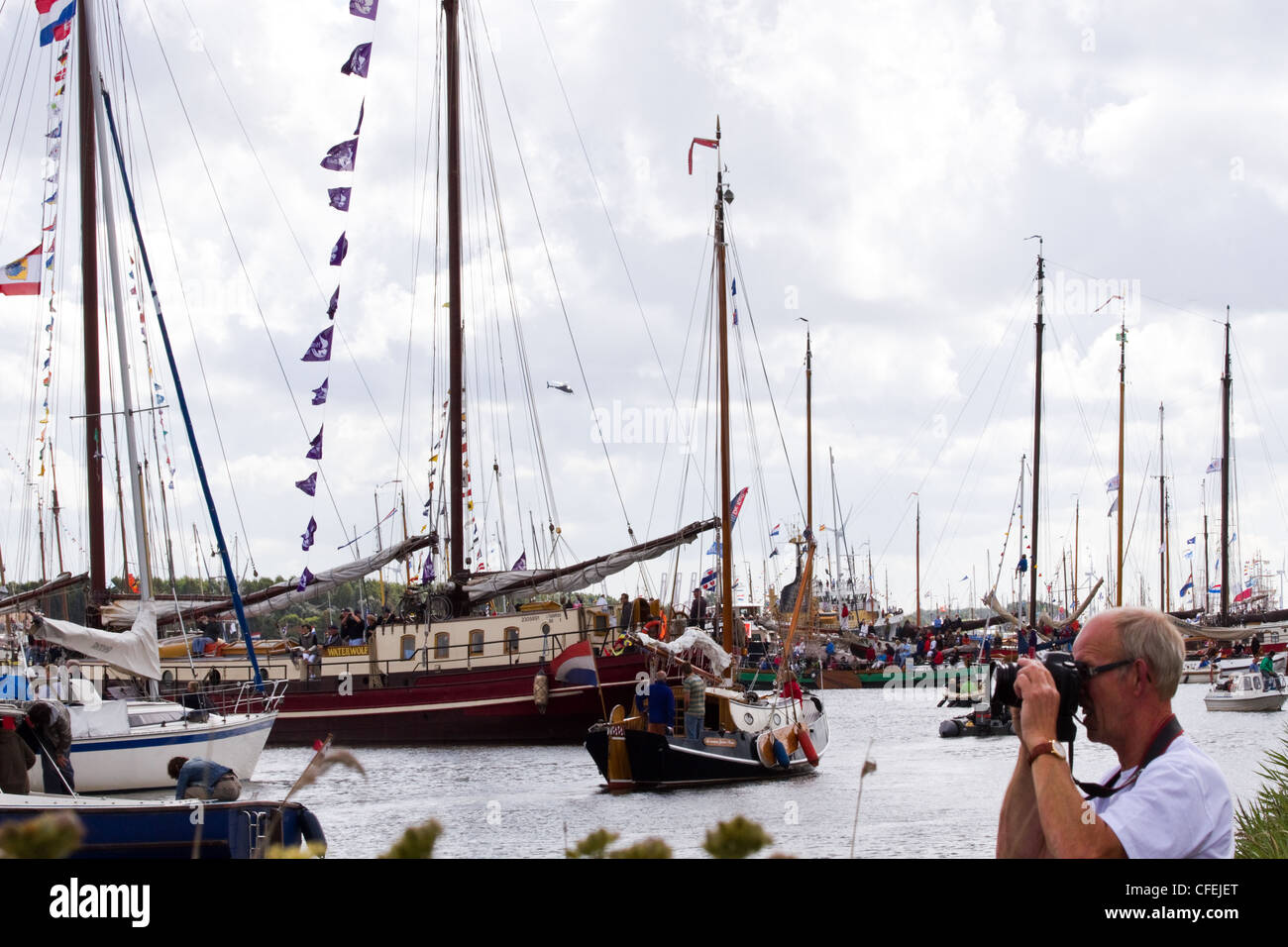 Amsterdam Sail 2010 event in the Netherlands starts with the ...