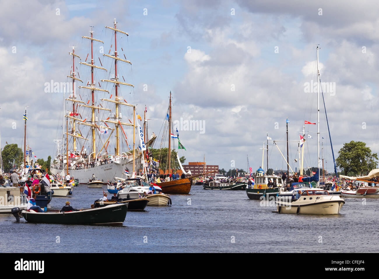 Amsterdam Sail 2010 event in the Netherlands starts with the ...