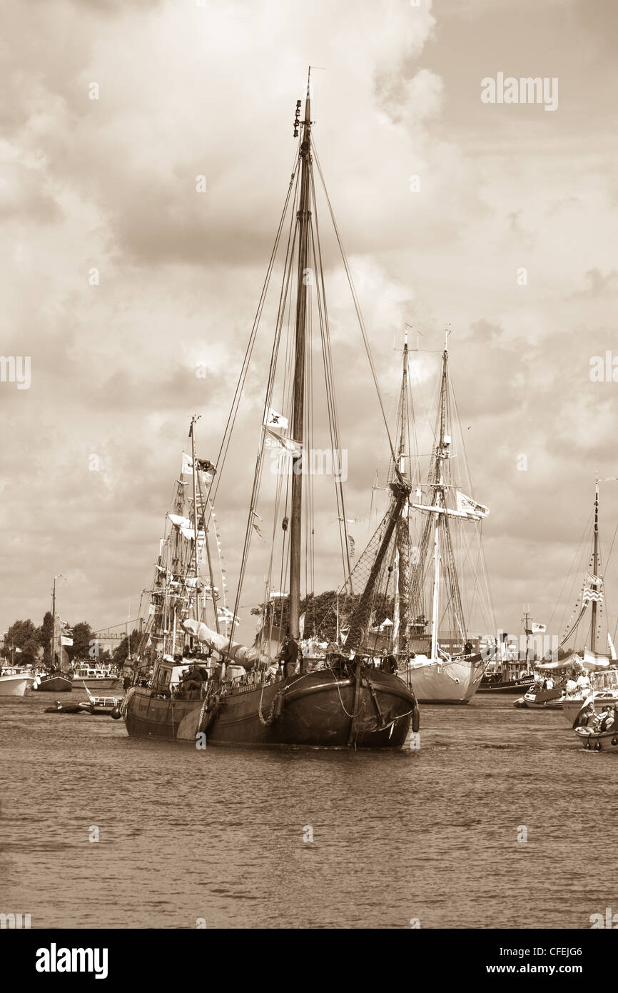 Amsterdam Sail 2010 event in the Netherlands starts with the ...