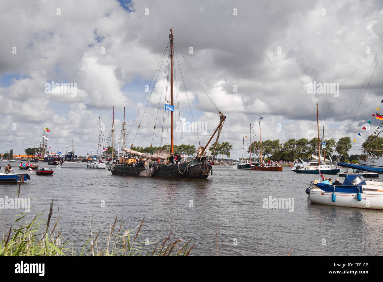 Amsterdam Sail 2010 event in the Netherlands starts with the ...
