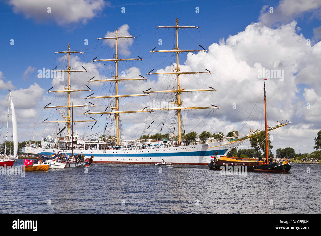 Amsterdam Sail 2010 event in the Netherlands starts with the ...