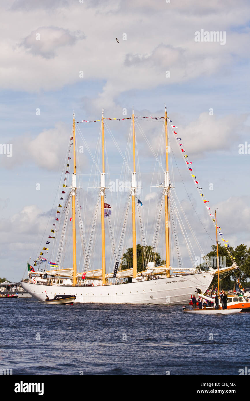 Amsterdam Sail 2010 event in the Netherlands starts with the ...