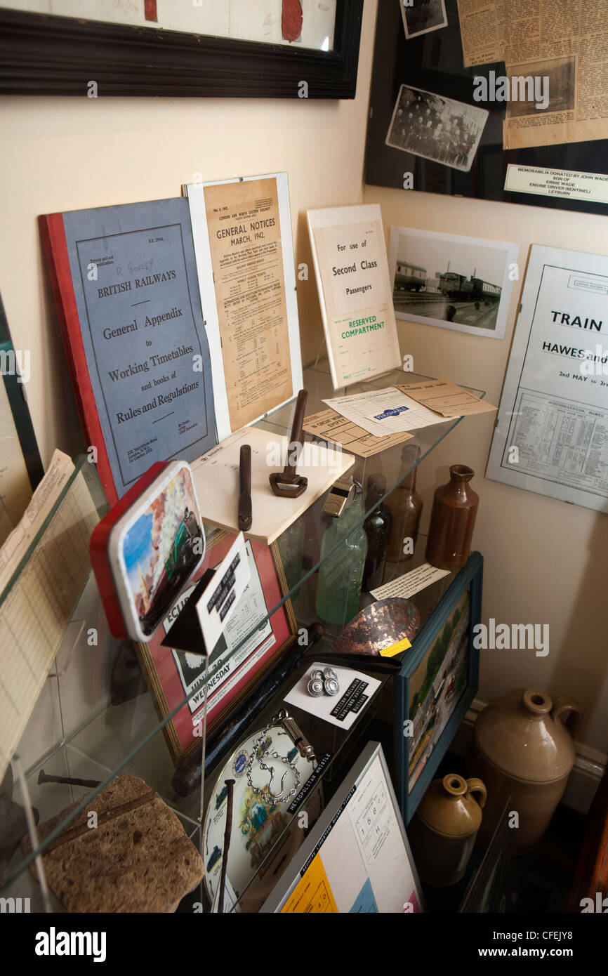 Collection of railway memorabilia hi-res stock photography and images ...