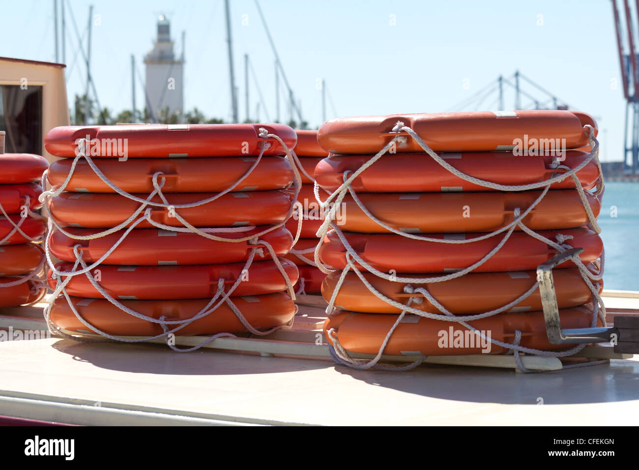 Lifebelts hi-res stock photography and images - Alamy