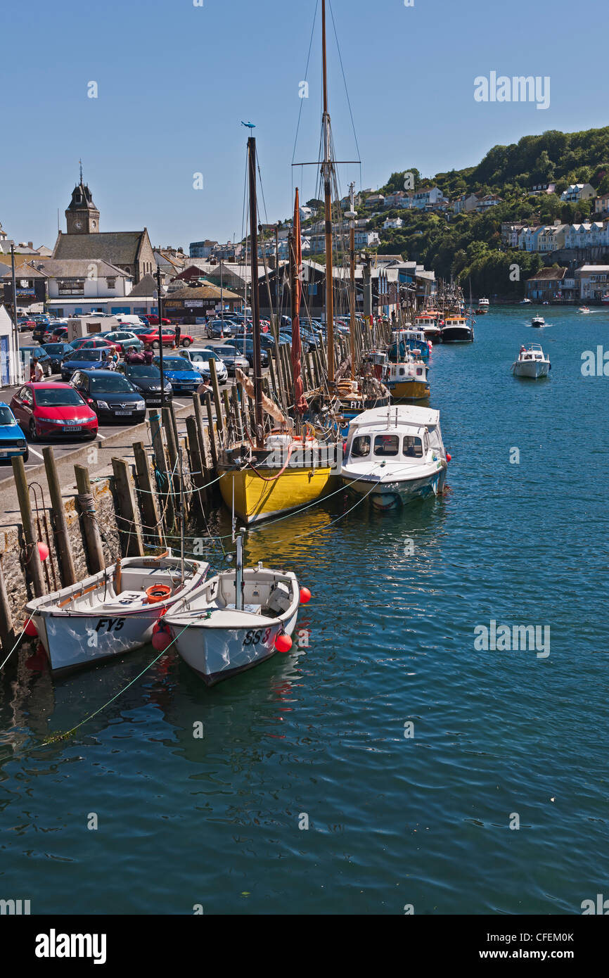 LOOE HARBOUR, LOOE, CORNWALL, GREAT BRITAIN, UK Stock Photo - Alamy