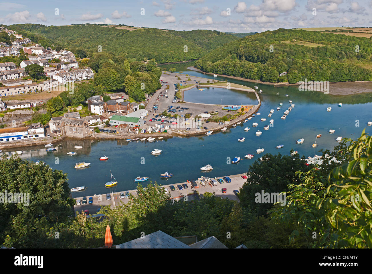 LOOE HARBOUR, MILL POOL, EAST LOOE RIVER, WEST LOOE RIVER, KILMINORTH ...