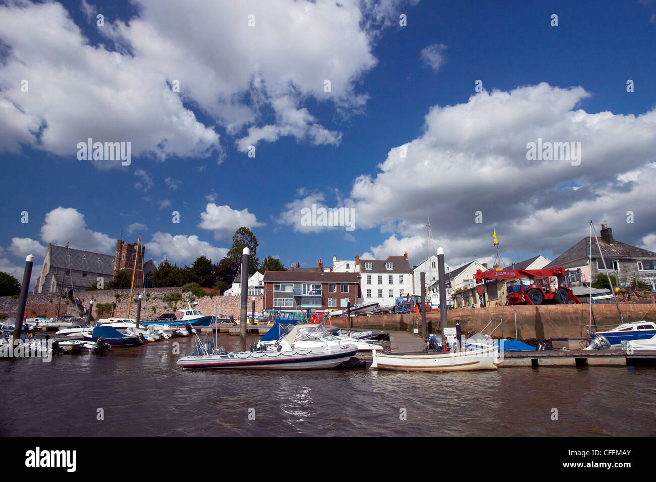 Topsham devon harbour hi-res stock photography and images - Alamy