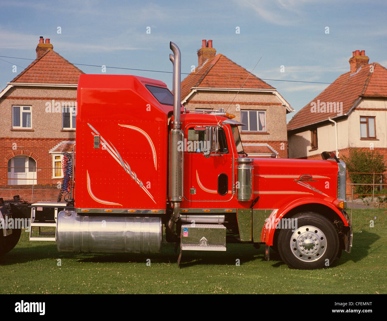 Salisbury Wilts American Circus Trucks Stock Photo - Alamy
