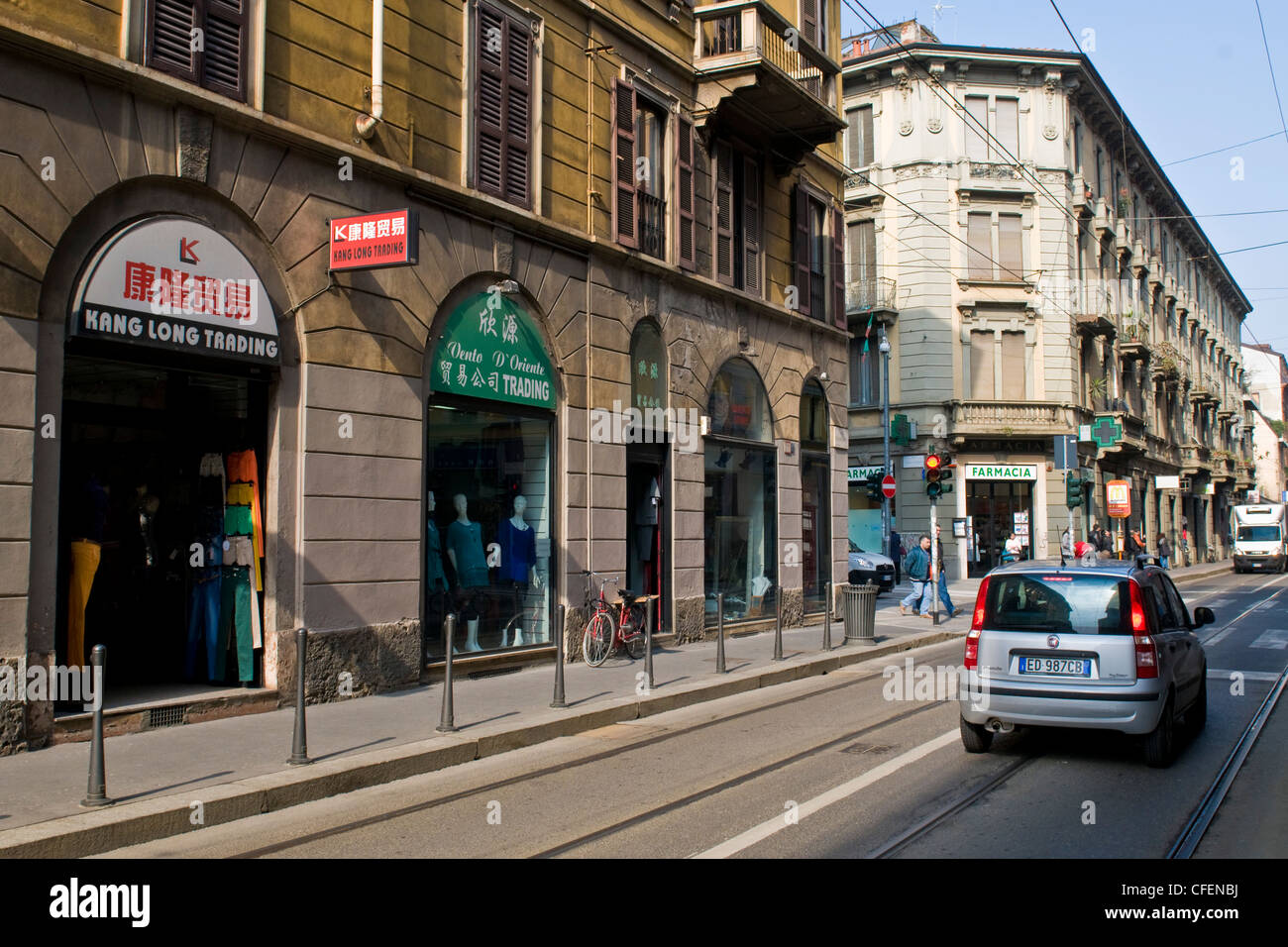 Chinatown, Milan, Italy Stock Photo - Alamy