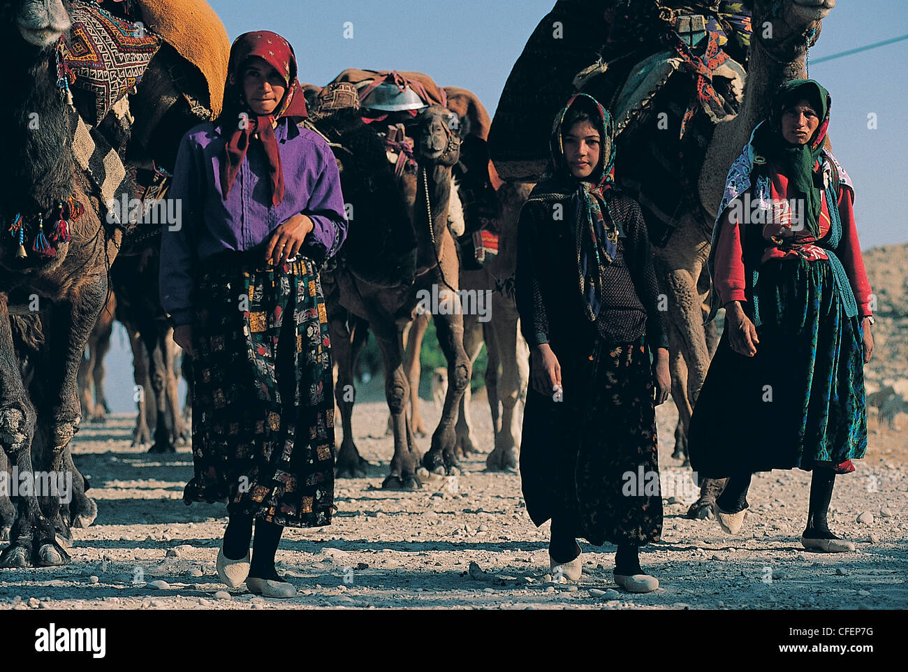 Karakecili nomadic tribe caravan in Taurus Mountains , Central Anatolia ...