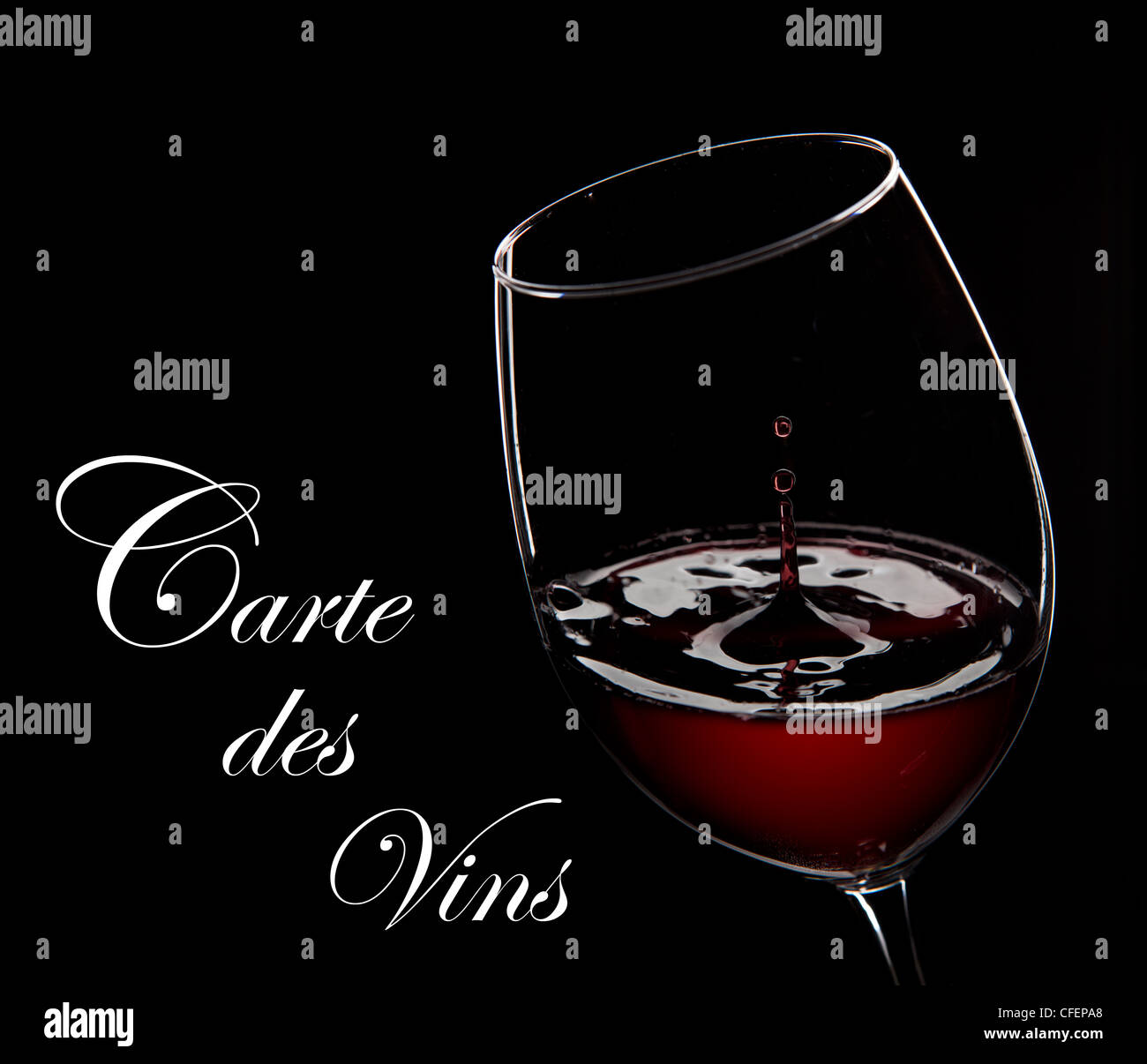 Fragile goblet red wine hi-res stock photography and images - Alamy
