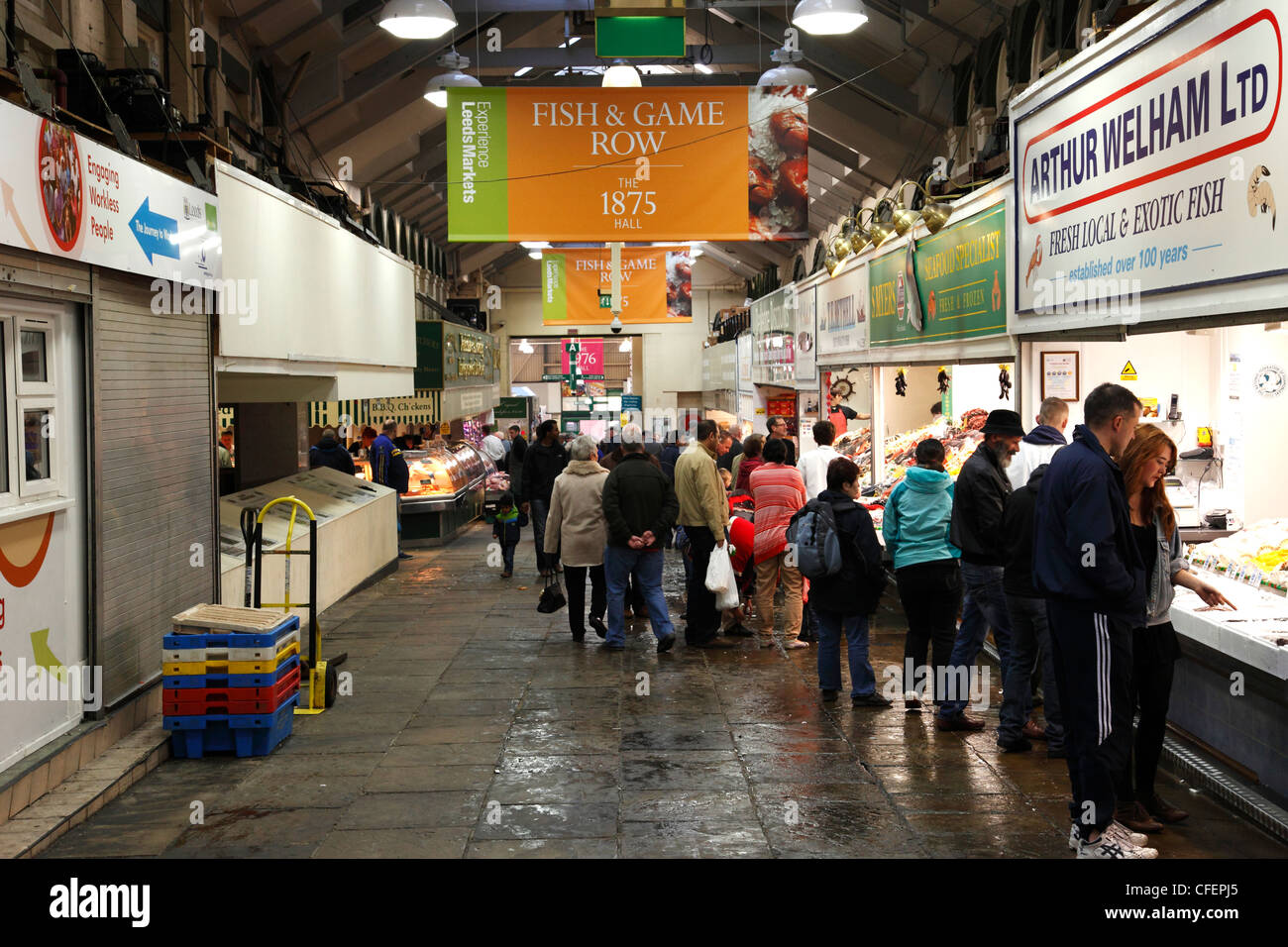 Leeds fish market hi-res stock photography and images - Alamy