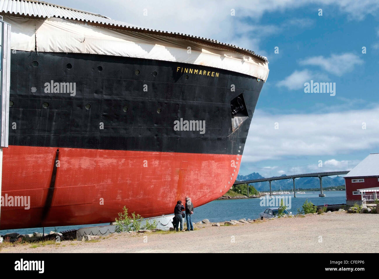 NORWAY Stokmarknes - administrative centre for Hadseloya. Coastal ...