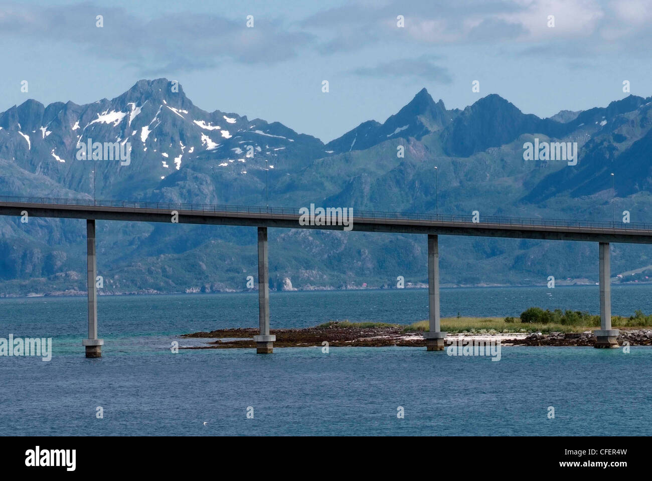 NORWAY - Stokmarknes - administrative centre for Hadseloya Stock Photo ...