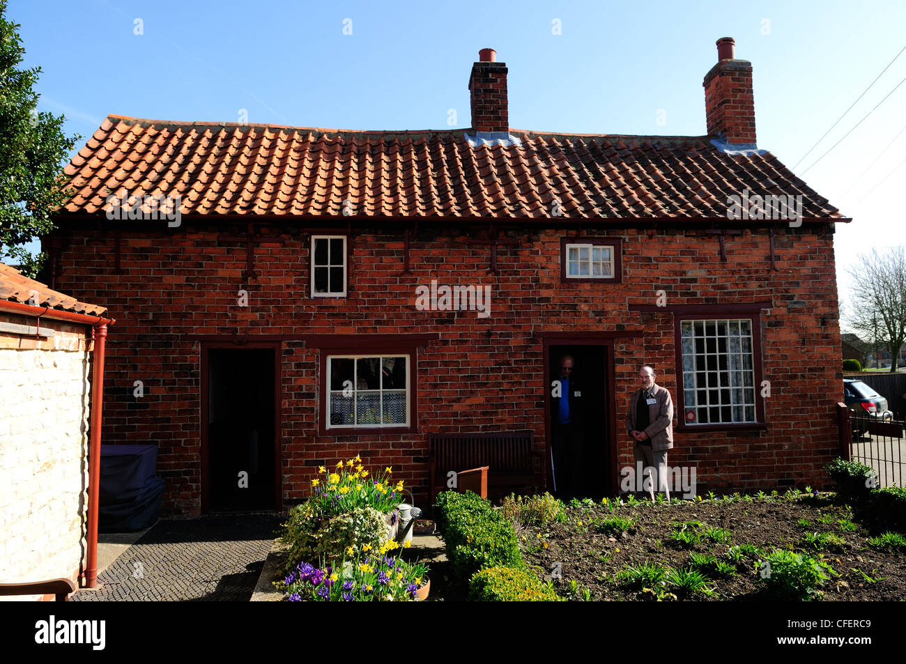 Mrs Smiths Cottage Navenby Lincolnshire England Stock Photo - Alamy