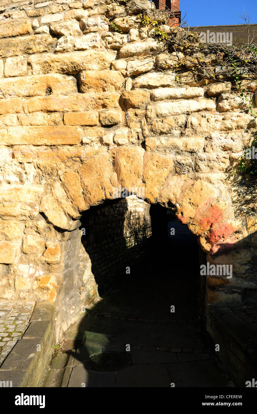 Lincoln roman east gate hi-res stock photography and images - Alamy