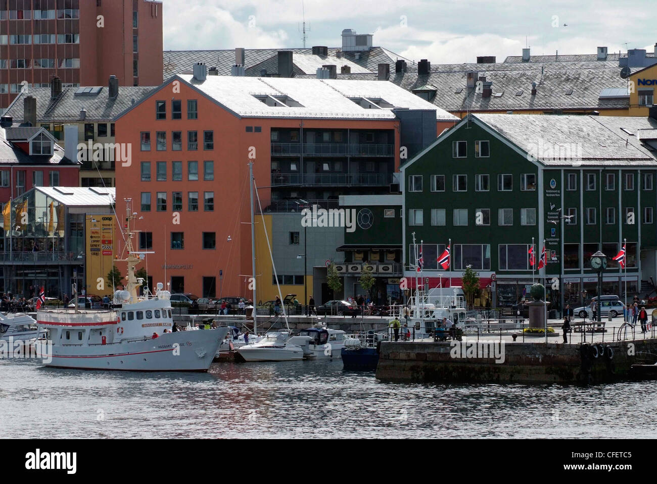 Trondheim harbour hi-res stock photography and images - Alamy