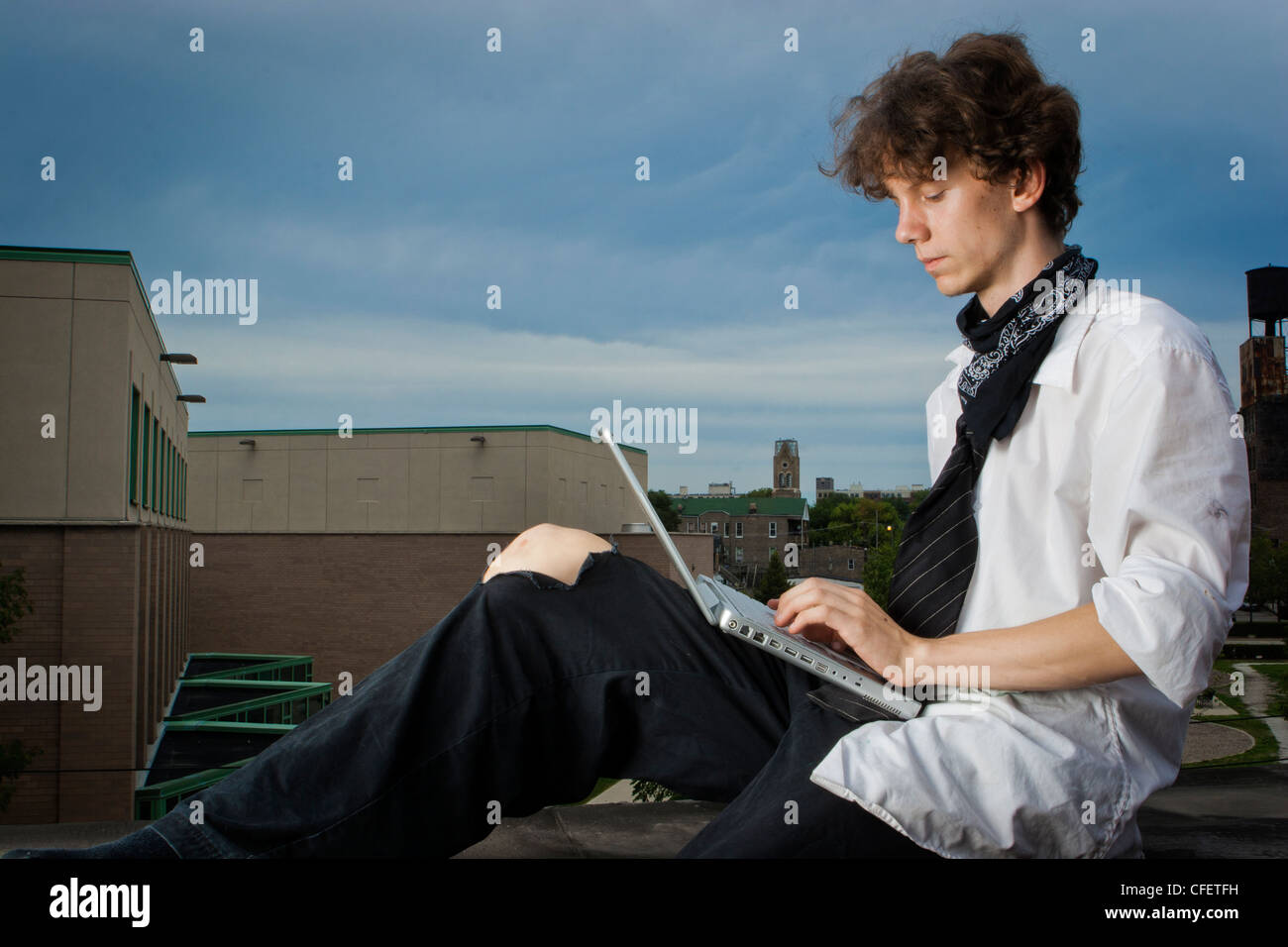 White hat hacker hi-res stock photography and images - Alamy