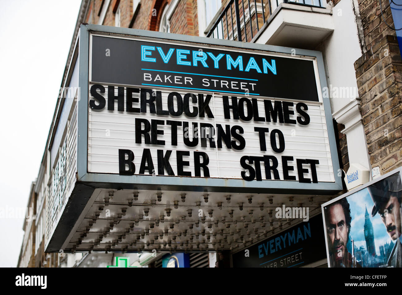 Everyman cinema baker street hi-res stock photography and images - Alamy