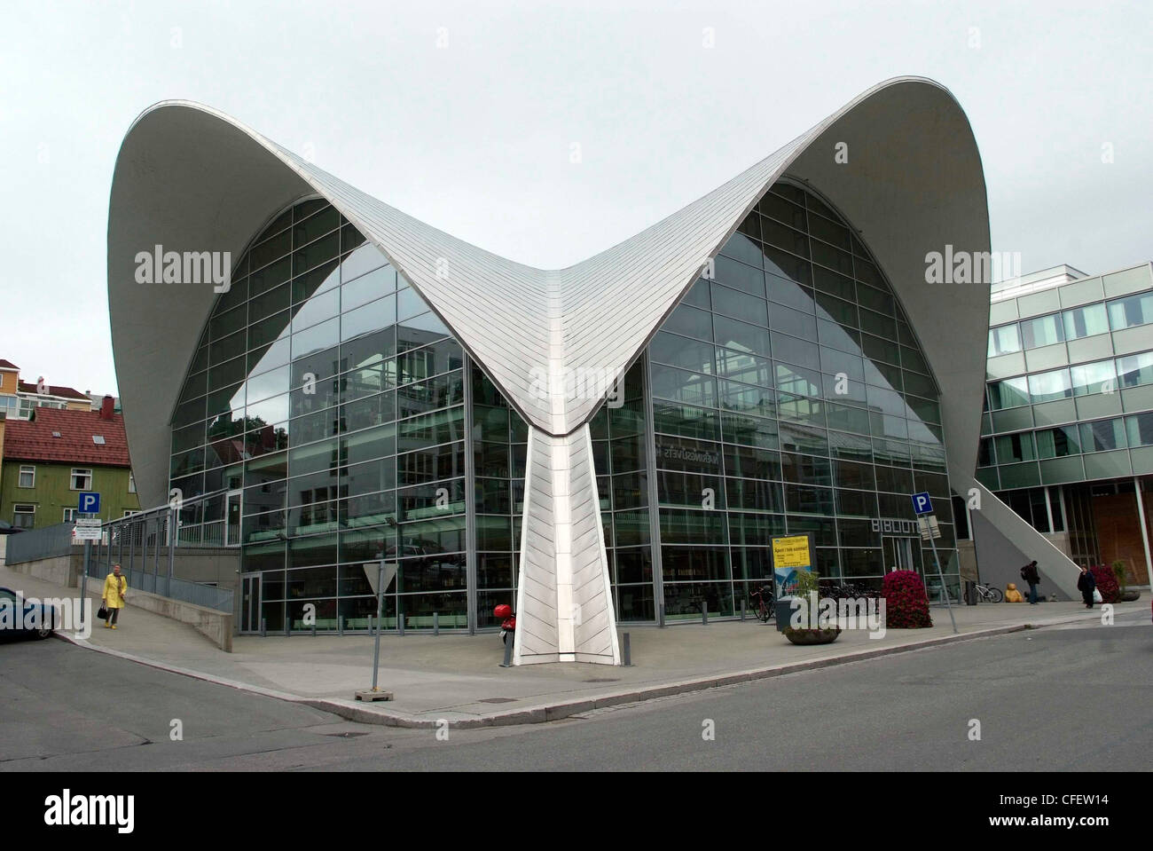 NORWAY - TROMSO Biblioteket / Library Stock Photo - Alamy