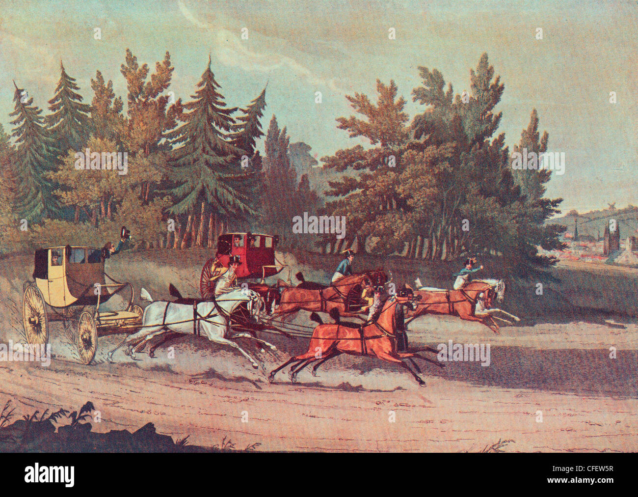 1850 carriage hi-res stock photography and images - Alamy