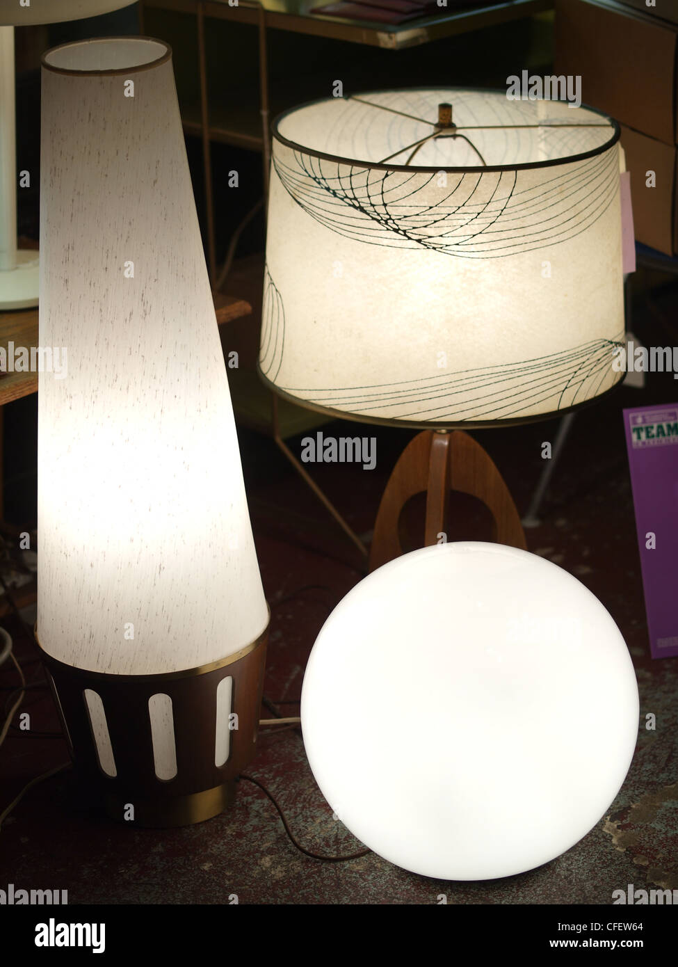 Abstract of lamps, Brooklyn, New York Stock Photo - Alamy