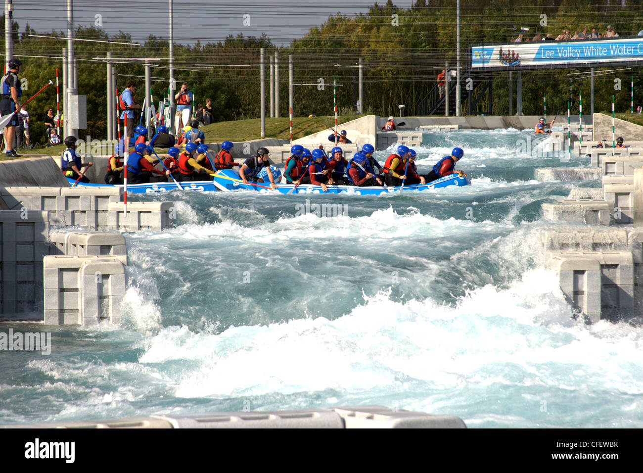 Lee Valley Whitewater Center in Hertfordshire, a new purpose-built ...