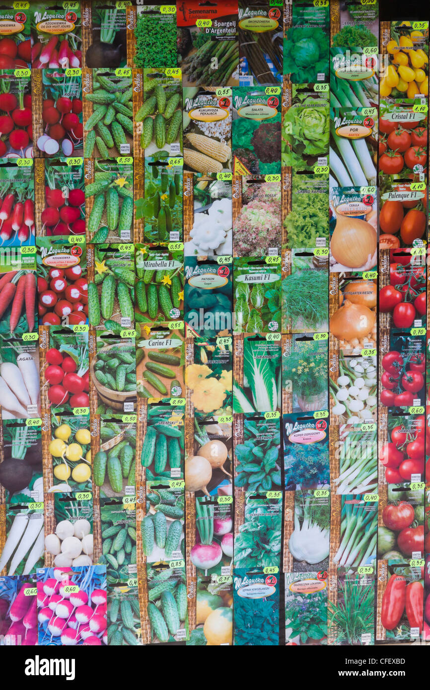 Seed packets hi-res stock photography and images - Alamy