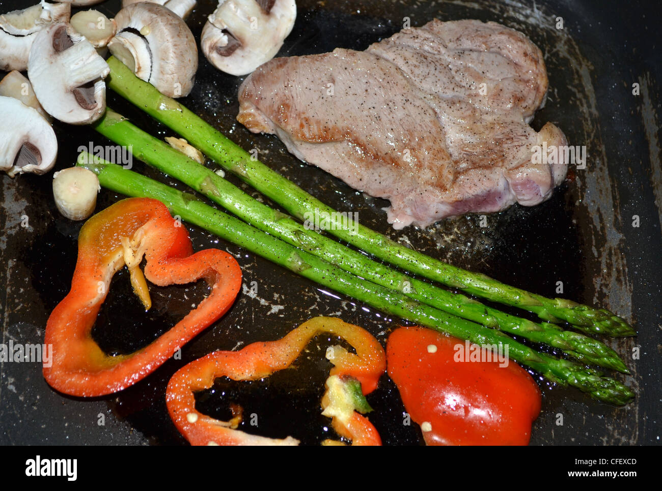 a healthy meal Stock Photo - Alamy