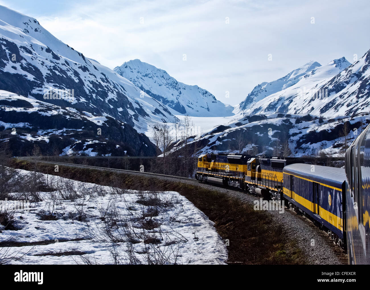 Alaska railroad hi-res stock photography and images - Alamy