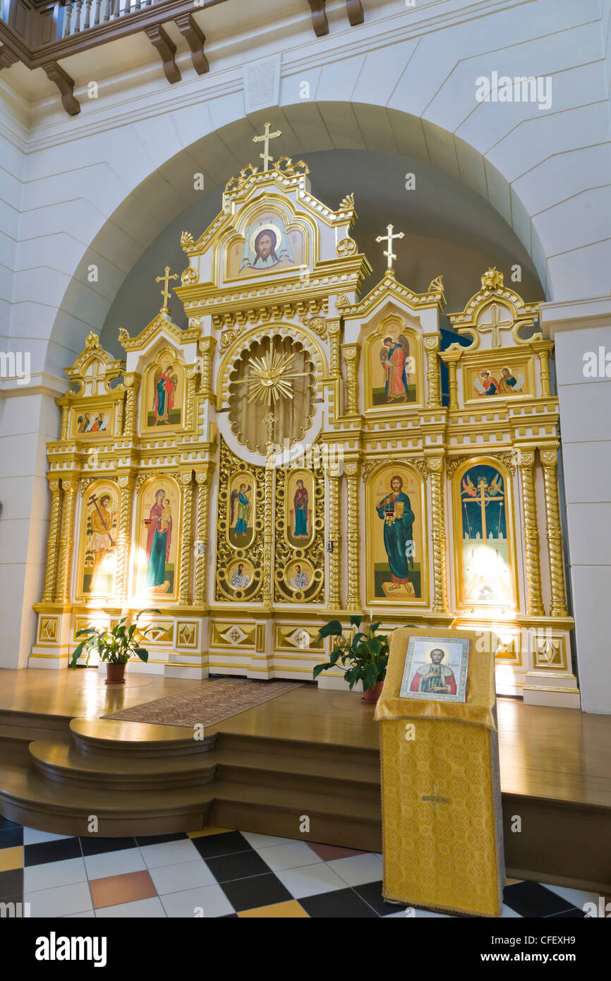 Altar in alexander nevsky hi-res stock photography and images - Alamy